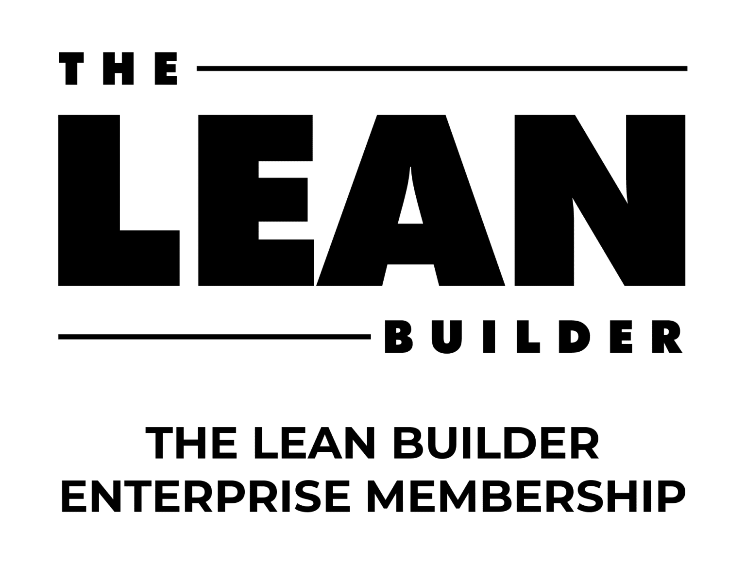 The Lean Builder Enterprise Membership